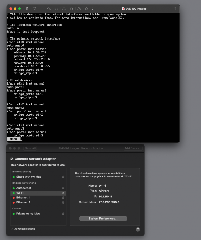 EVE-NG LAB Full Pack installation