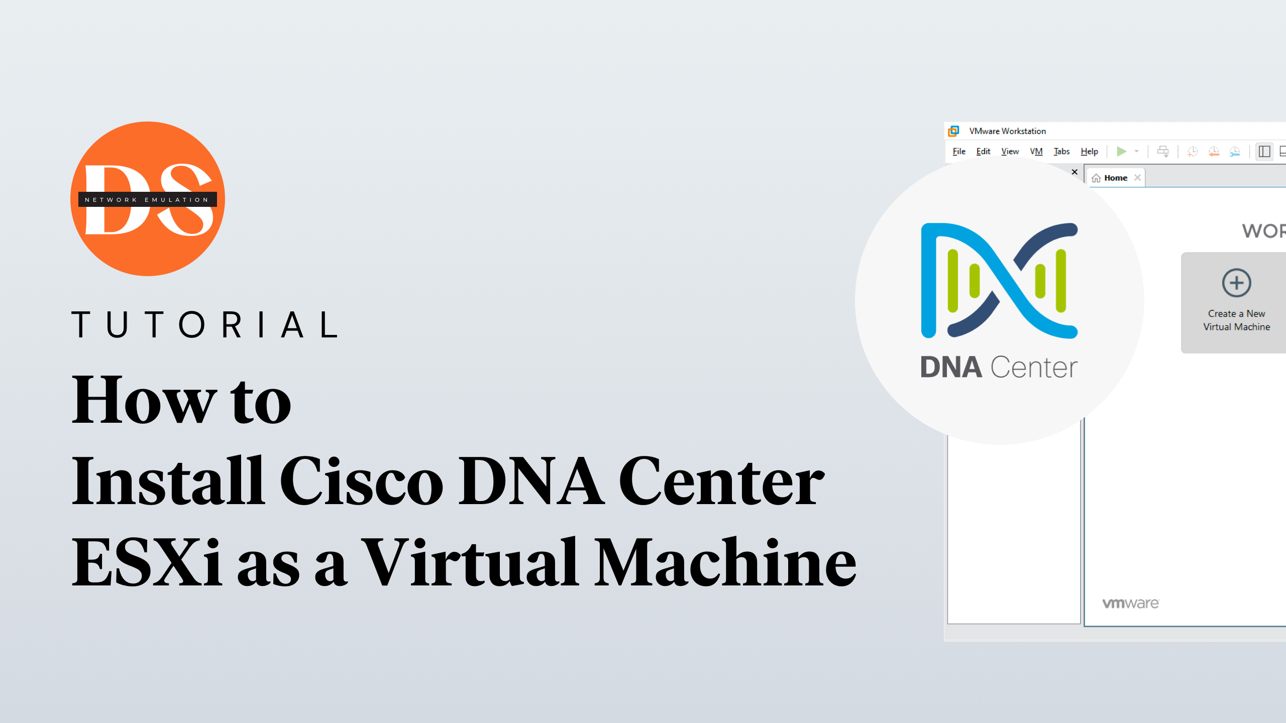 How to install Cisco DNA Center in ESXi