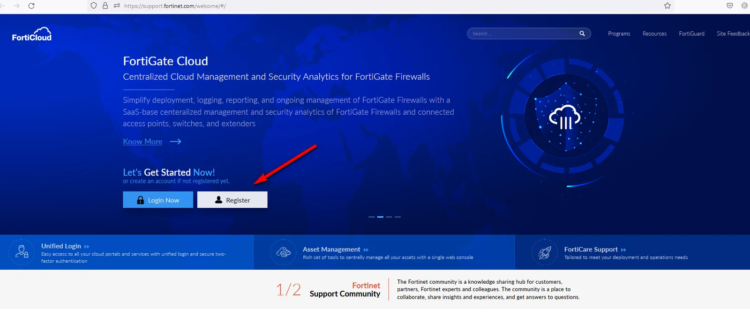 How do I activate the 60-day trial license on FortiGate-VM?